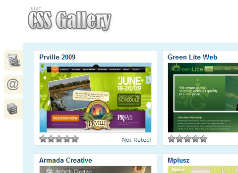 45 Amazing CSS Web Design Galleries