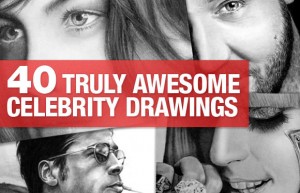 40 Truly Awesome Celebrity Drawings