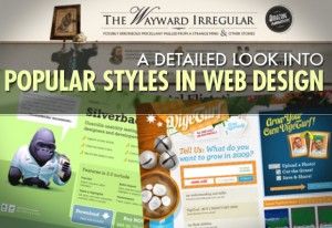 A Detailed Look into Popular Styles in Web Design