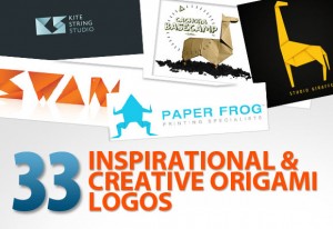 33 Inspirational and Creative Origami Logos