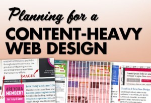 Planning for a Content-Heavy Web Design