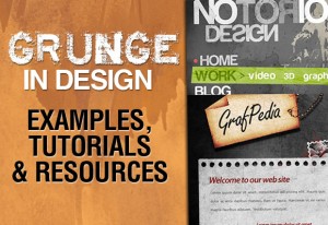 Grunge In Design: Examples, tutorials and resources