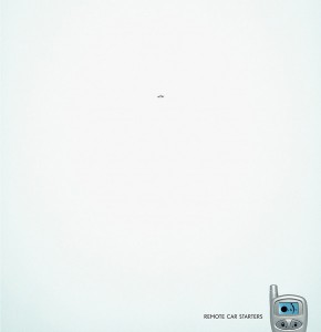 50 Creative and Effective Minimalist Print Ads