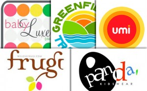 20 Inspirational Multicolor Designs in Kids-Wear Logos