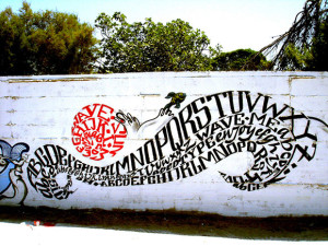 30 Stunning Examples of Calligraffiti