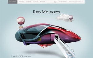 50 Examples of Web Design Incorporating Surreal Art