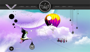 50 Examples of Web Design Incorporating Surreal Art