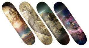 Amazing Examples of Skateboard Deck Design