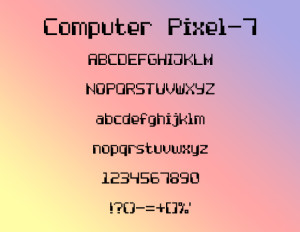 25 Free Pixel-Perfect Fonts for 8-Bit Designs