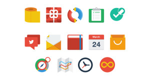 35 Beautiful Free Flat Icons Sets that You can Use