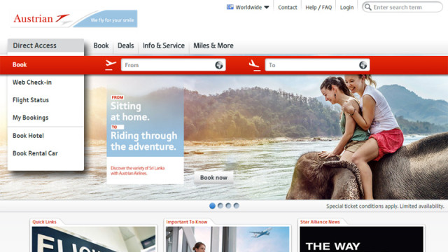 Airline Website Design – The Best Examples