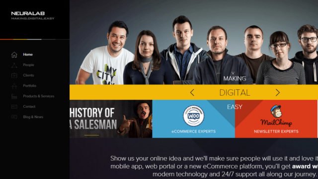 Line Style Iconography in Website Design