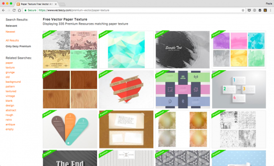 The Ultimate List of Free and Paid Paper Texture Resources