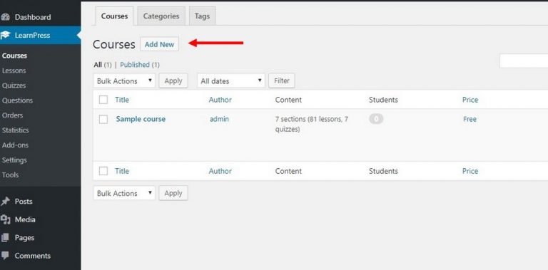 How To Create & Sell Online Courses with WordPress For Free - Onextrapixel