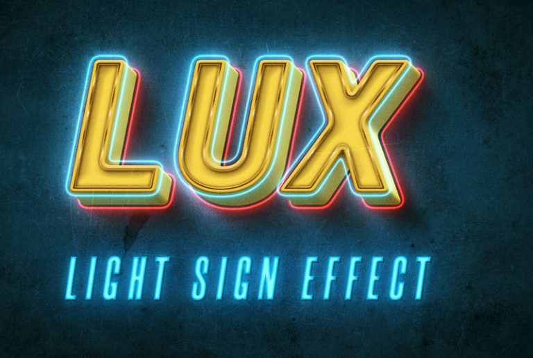 Free Vector and PhotoShop Text Effects for a Quick Makeup - Onextrapixel