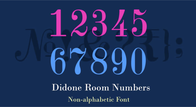 15 Best Number Fonts for Displaying Numbers (2025) - Onextrapixel