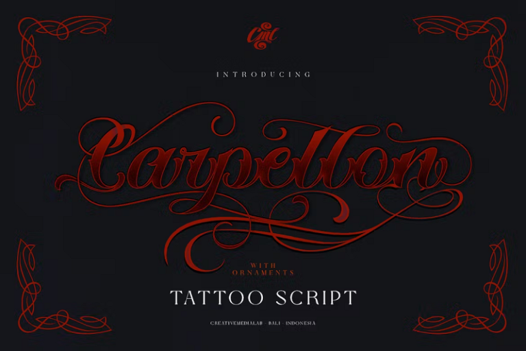28 Best Tattoo Fonts for Getting Inked (2025) - Onextrapixel