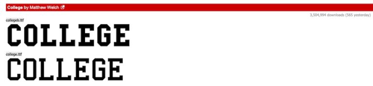 27 College Fonts for Creating Academic-Inspired Designs (2025 ...